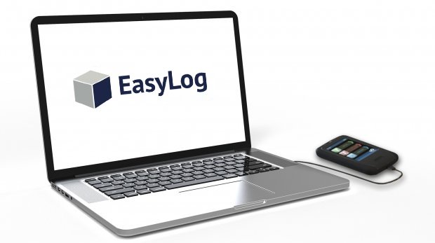 Handheld programmer and data collector for EasyLog USB data loggers ...