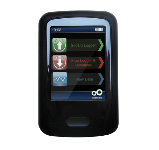 Handheld programmer and data collector for EasyLog USB data loggers ...