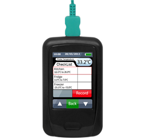 Pad-Thermometer with connector for external TC probe - LTM Instruments Pad-Thermometer with connector for external TC probe - LTM Instruments