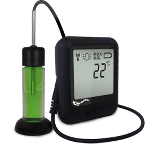 WiFi vaccine monitoring Data logger with Glycol bottle probe - LTM Instruments